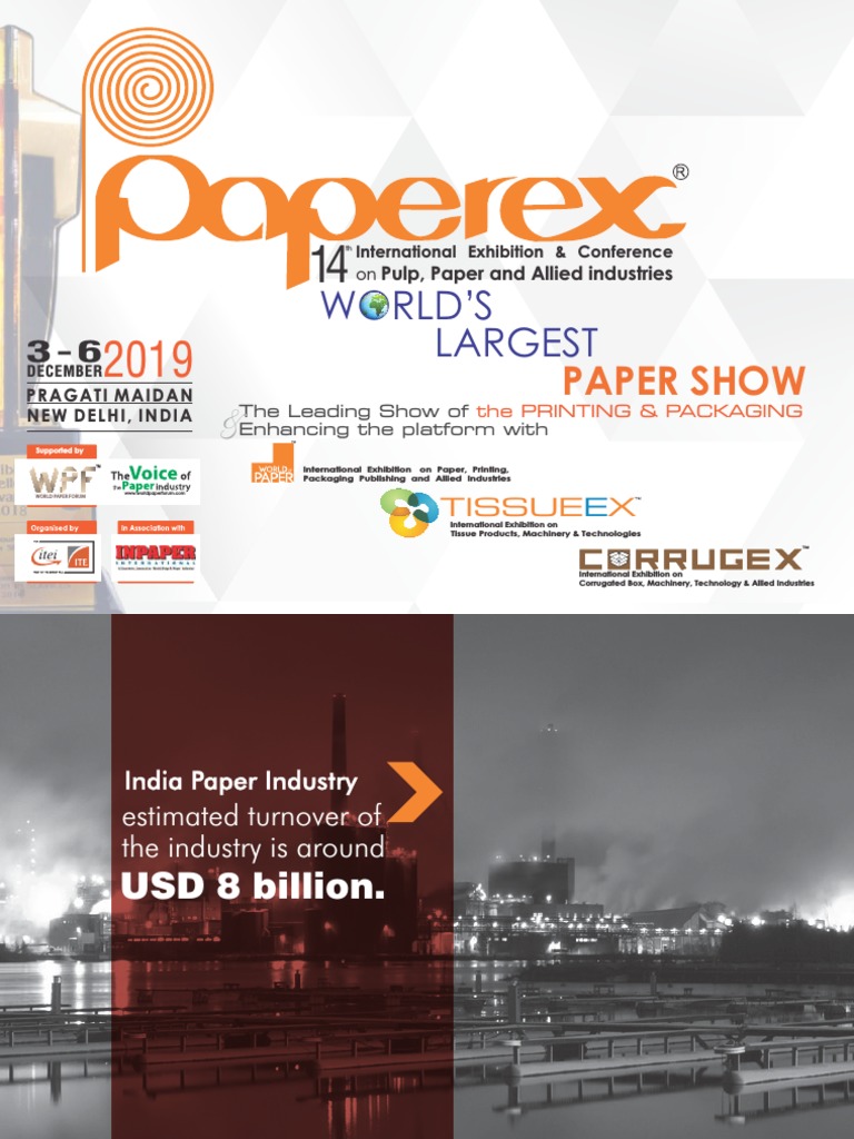 Paperex, World's Largest Paper Exhibition | PDF | Paper | Packaging And ...