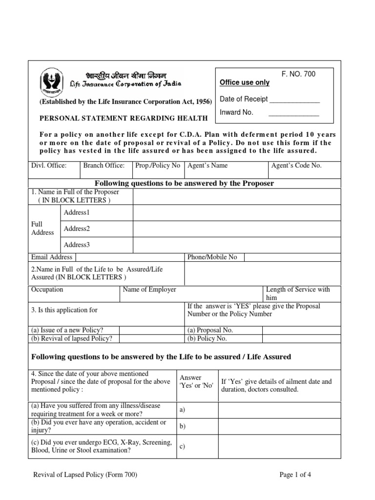 Form 700 | PDF | Life Insurance | Business