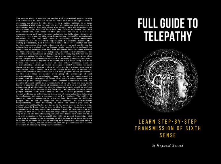 Full Guide To Telepathy | PDF | Telepathy | Communication