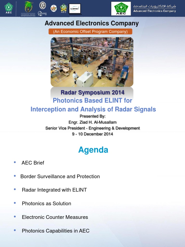 Photonics ELINT for Radar Systems | PDF | Signals Intelligence | Radar