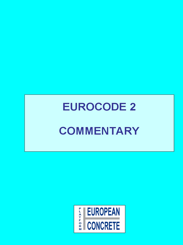 Eurocode 2 Commentary | Download Free PDF | Strength Of Materials ...