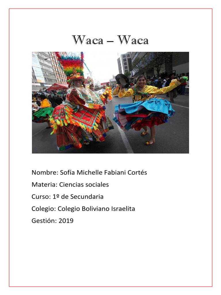 Waca Waca | PDF | Ropa | Toreo