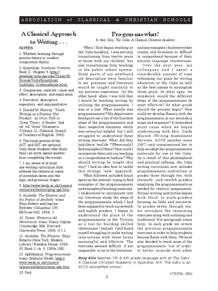 Progymnasmata | PDF | Rhetoric