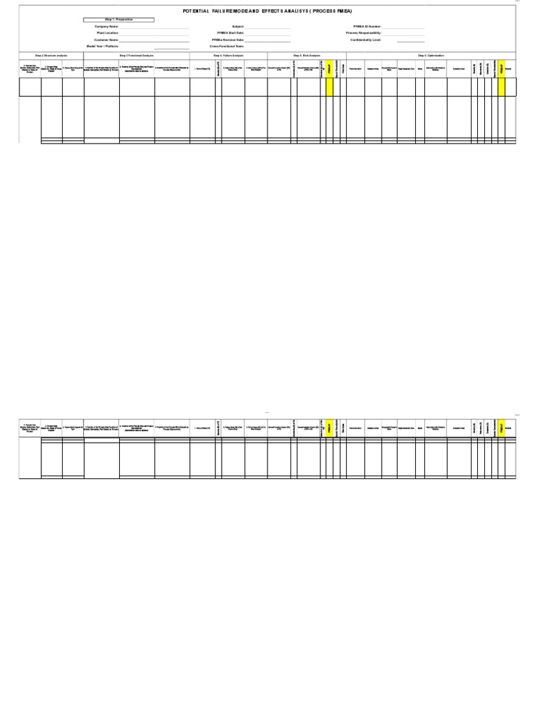 Formato AMEF VDA - Copy | Systems Theory | Systems Science