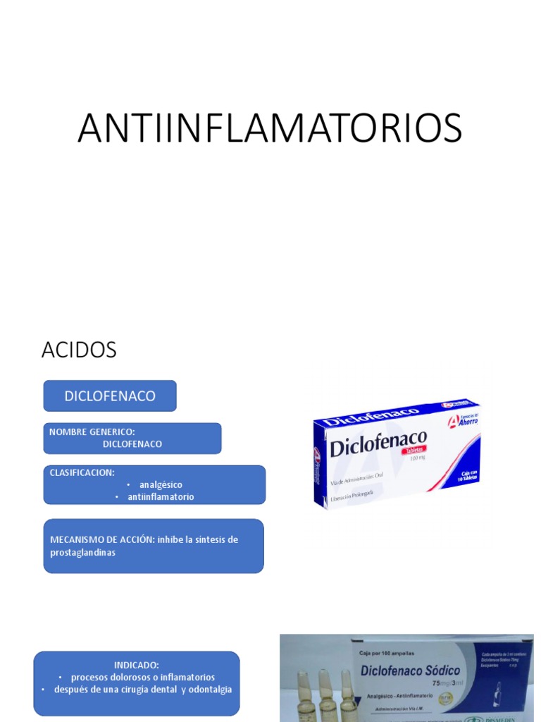 Antiinflamatorio | PDF | Antiinflamatorio | Drogas