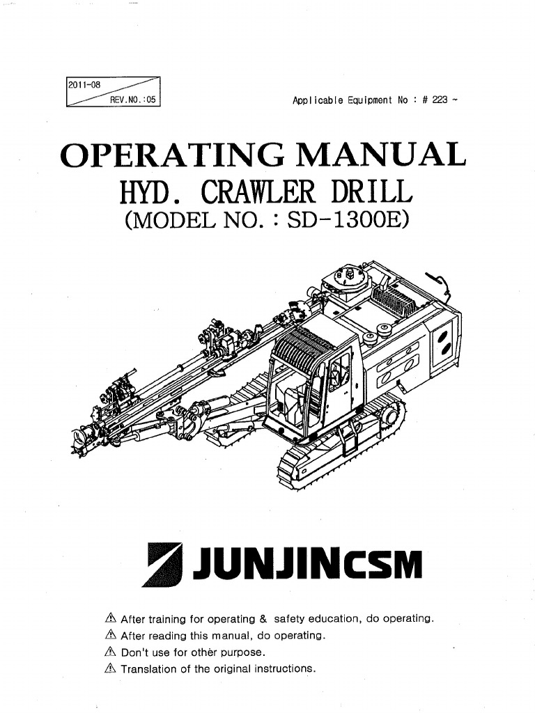 Manual de SD-1300E PDF | PDF