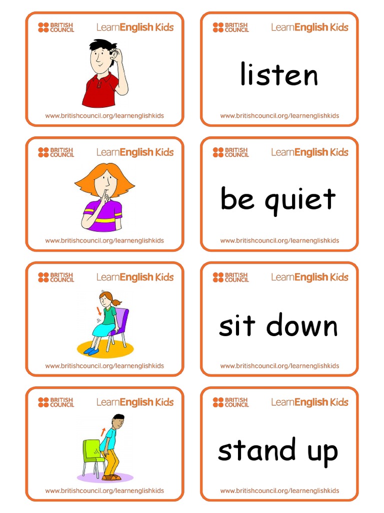 Flashcards Classroom Language Pdf Pdf Sports