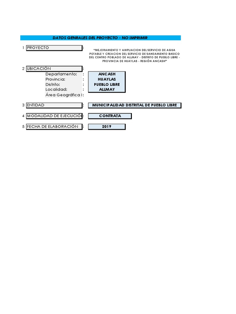Metrado de Agua Potable Ok | PDF | Agua y política | Hidrología Y Urbanismo