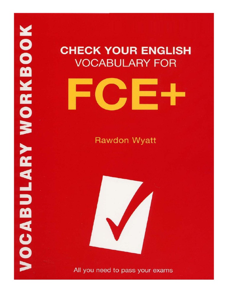 FCE Vocabulary PDF | PDF