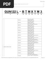 Toyota Hilux Parts Reference Guide | PDF