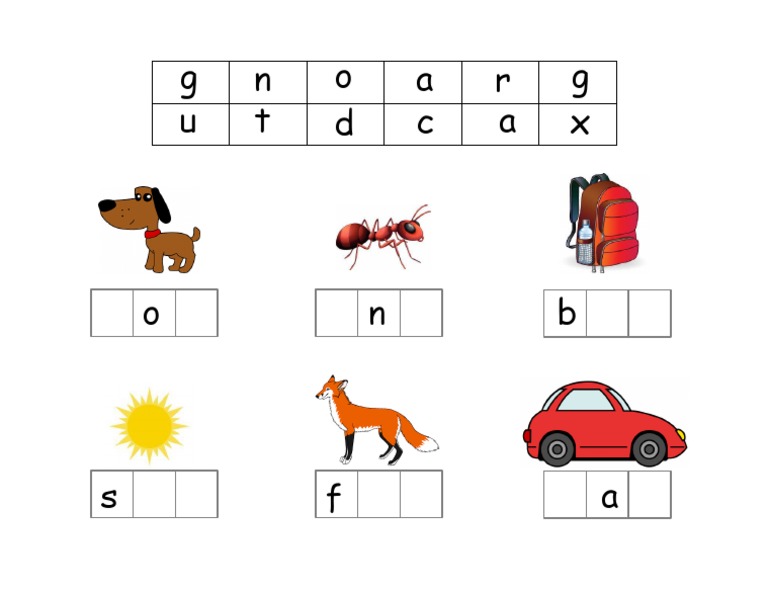 Phonic Exercise Preschool | PDF