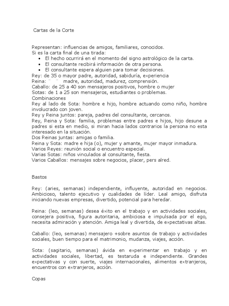 Cartas de La Corte | PDF | Sicología