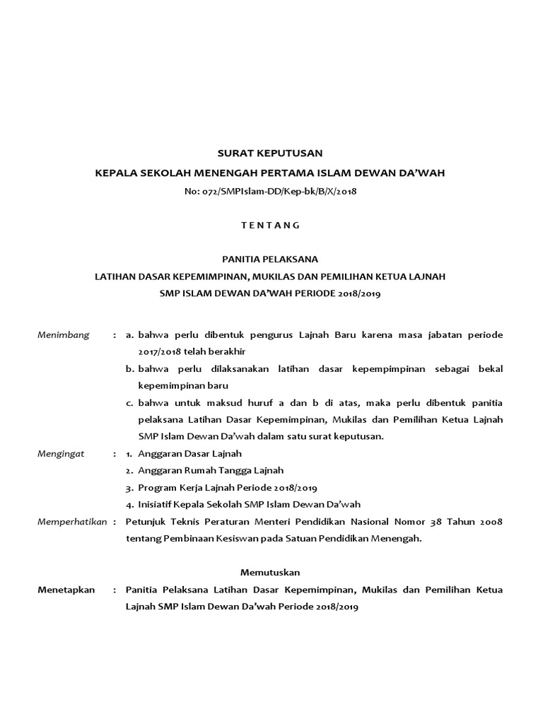 SK Panitia LDK | PDF