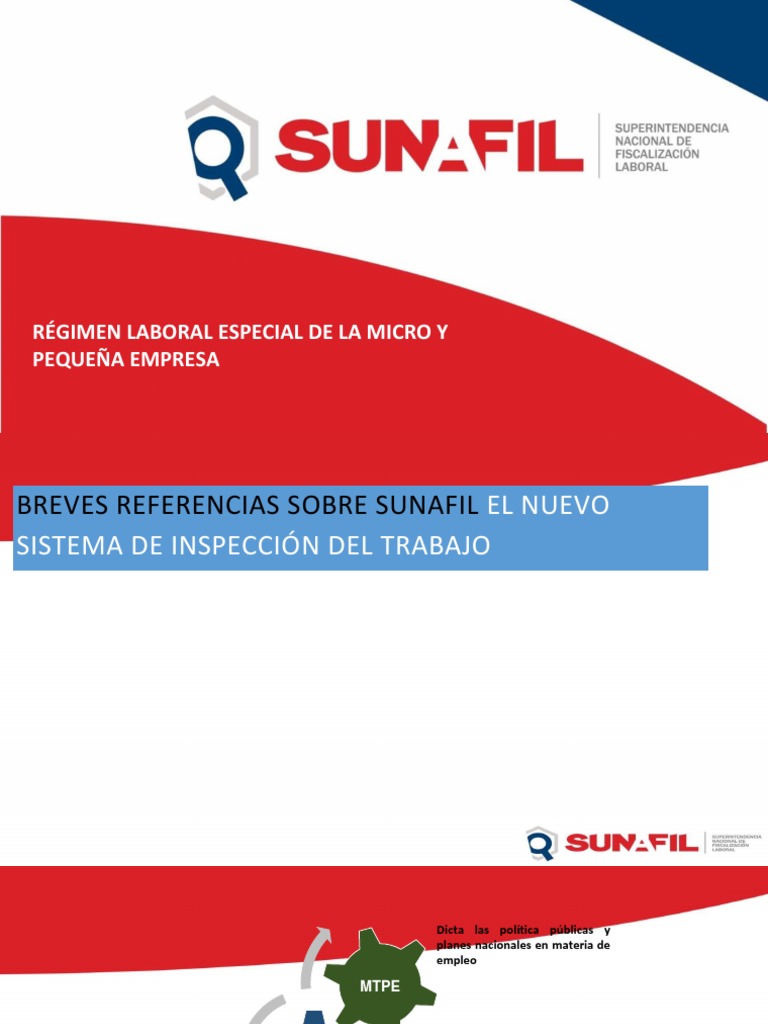 Sunafil | PDF | Pensión | Salario