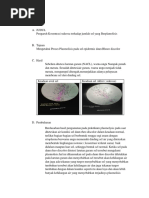 Laporan Biologi (Plasmolisis & Krenasi) | PDF