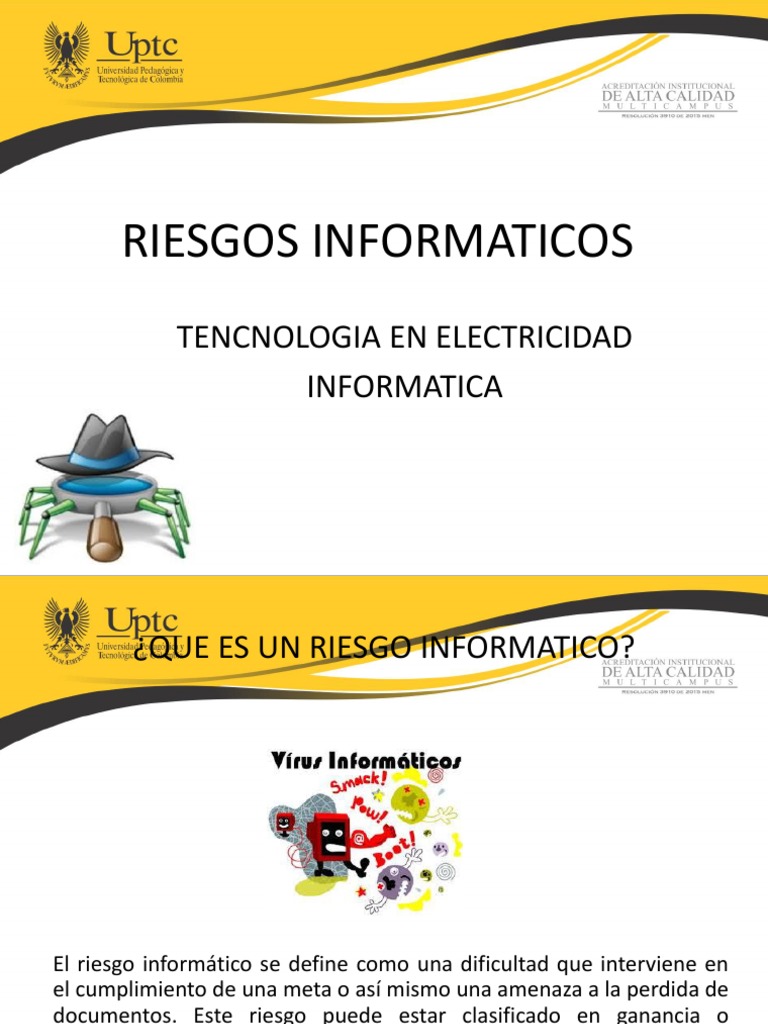 Riesgos Informaticos | PDF | La seguridad informática | Seguridad