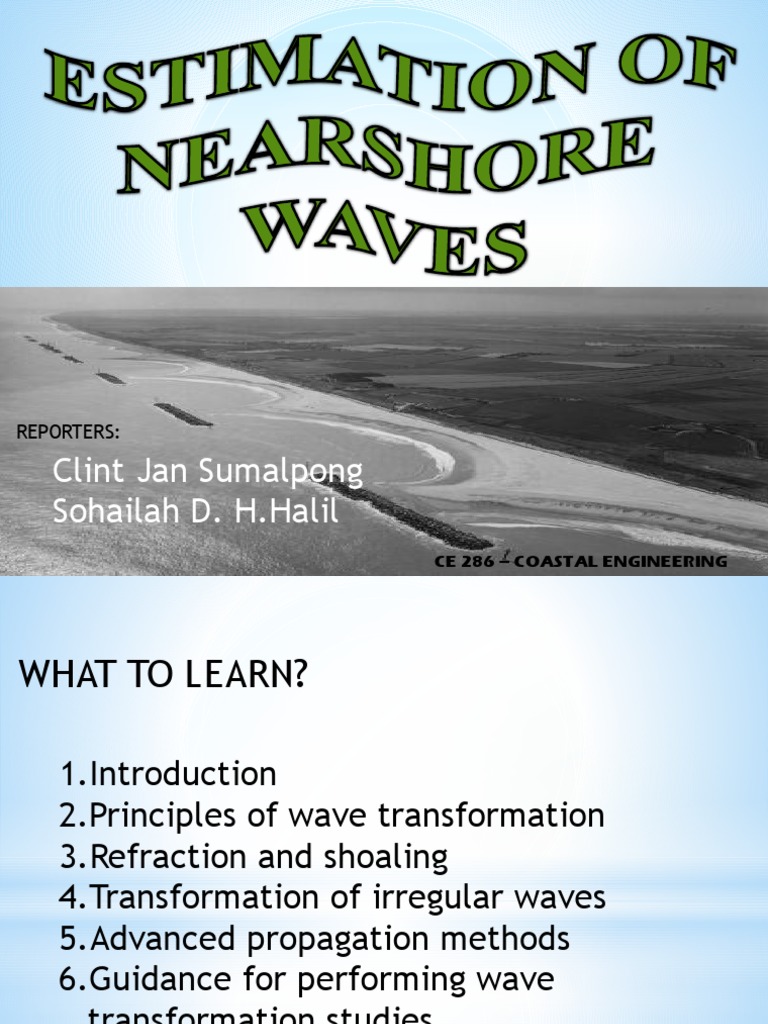 Linear Wave Theory | PDF | Refraction | Reflection (Physics)