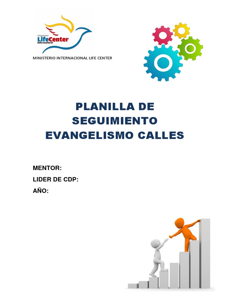 Caratula Planilla Ev. Calles | PDF