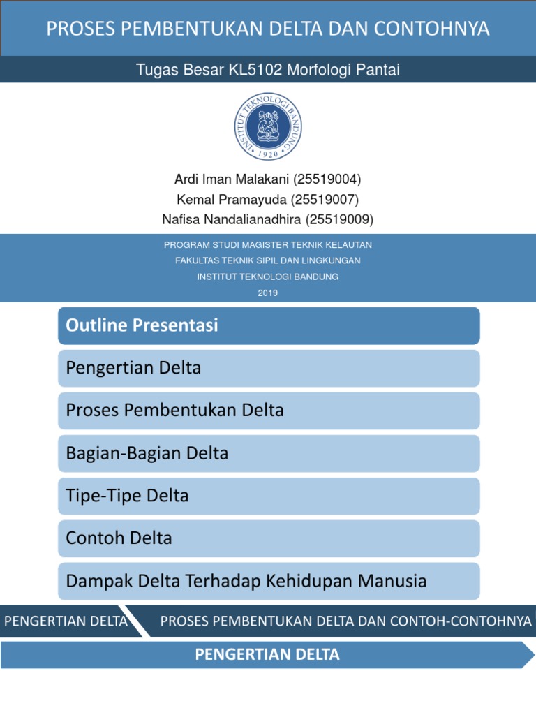 Morfologi Pantai - Delta (Kemal) | PDF