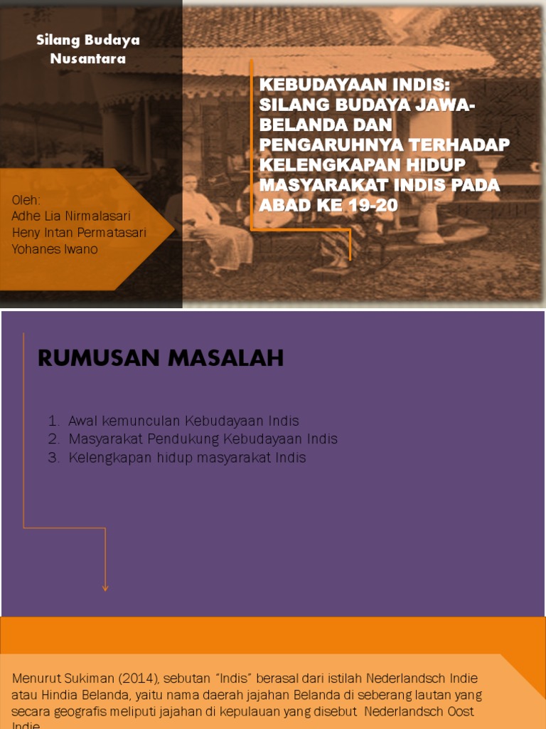 KEBUDAYAAN INDISs | PDF | Perjalanan | Kajian Bahasa Asing