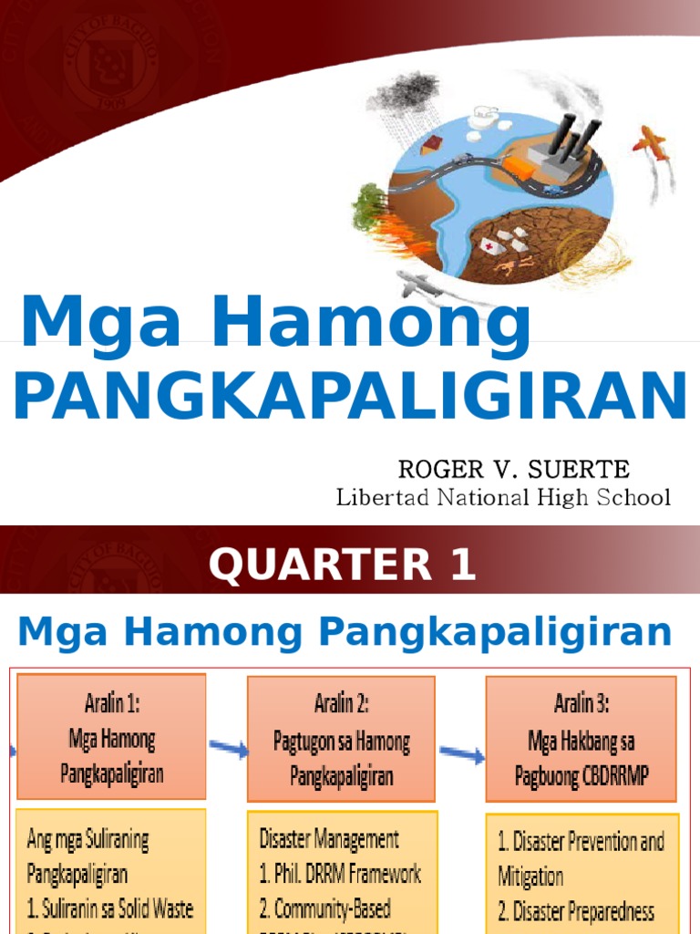 Mga Hamong Pangkapaligiran | PDF