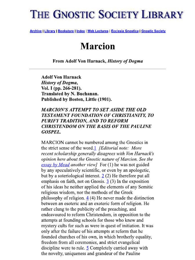 Marcion | PDF