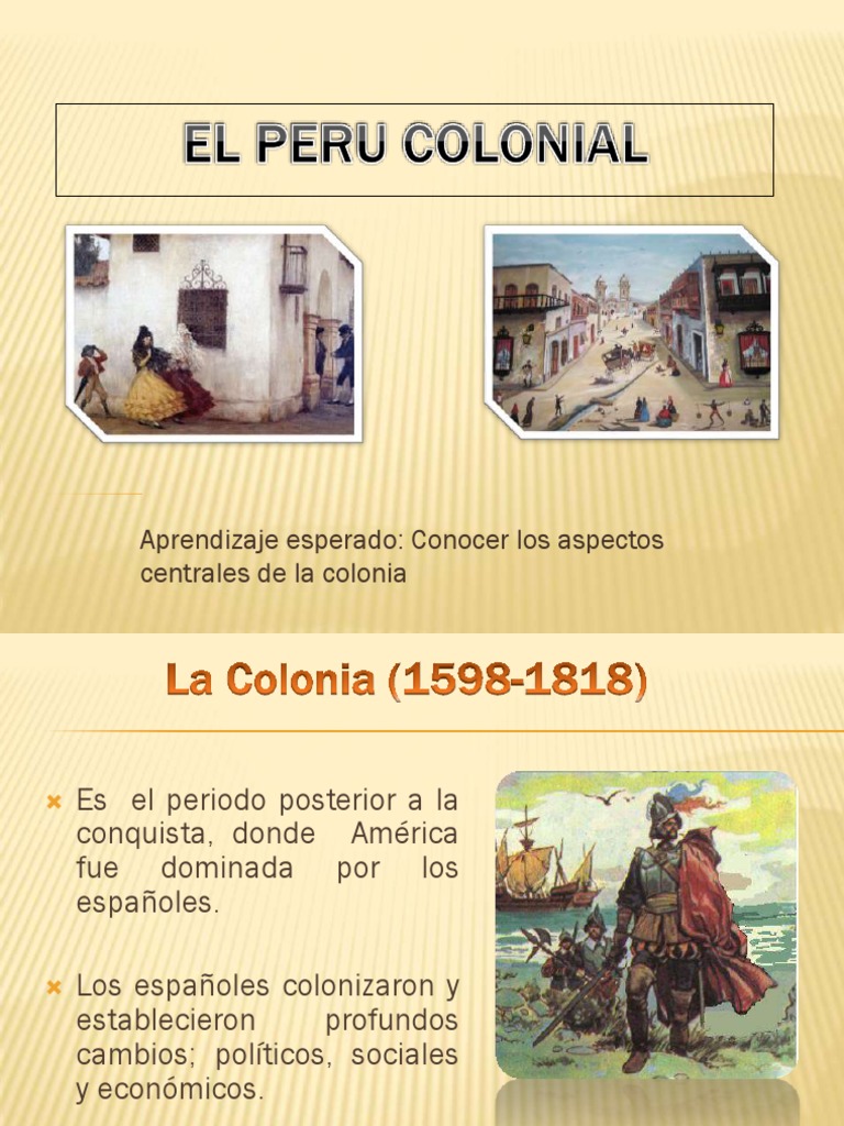 El Peru Colonial | PDF | Nueva españa | Comercio