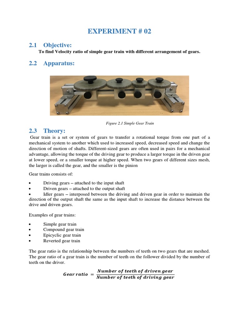 MoM Manual | PDF | Gear | Machines