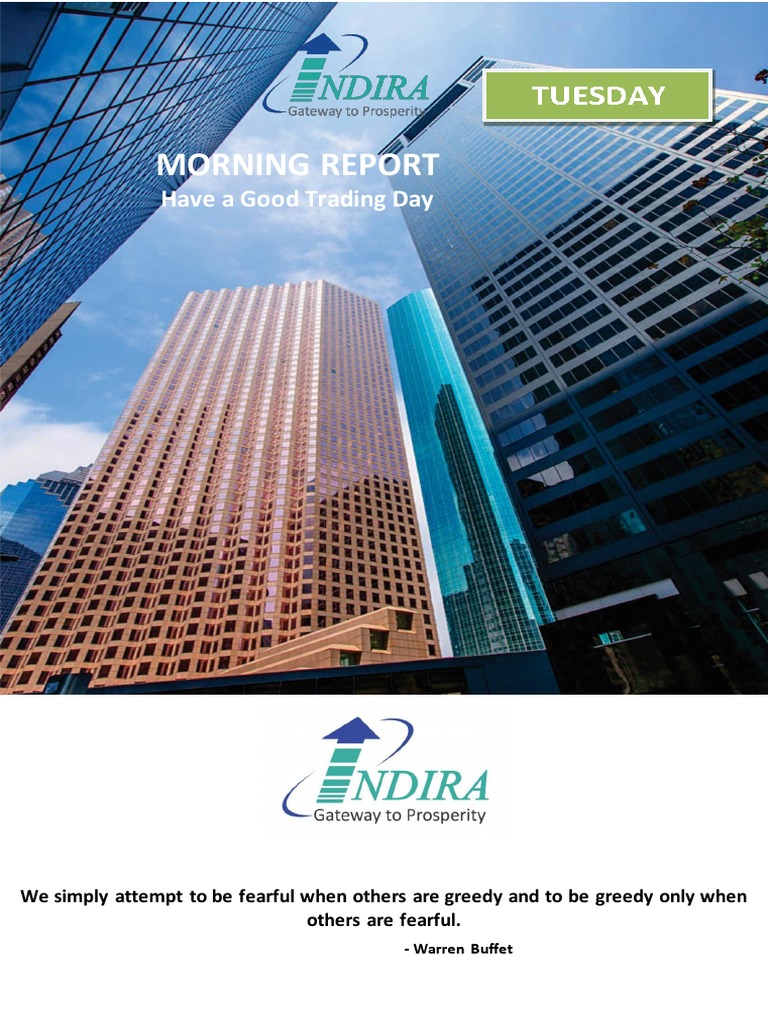 Daily Stock Market Report 26 November 2019 by Indira Securities | PDF ...