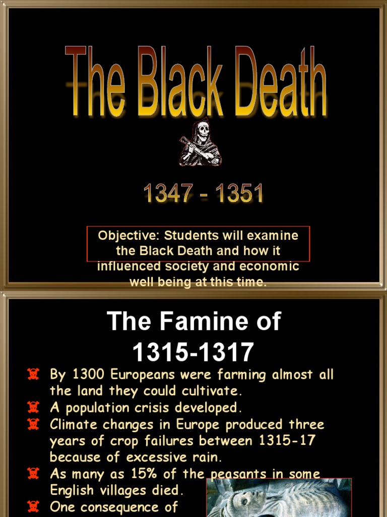 Impact of the Black Death on Society | PDF | Black Death | Death