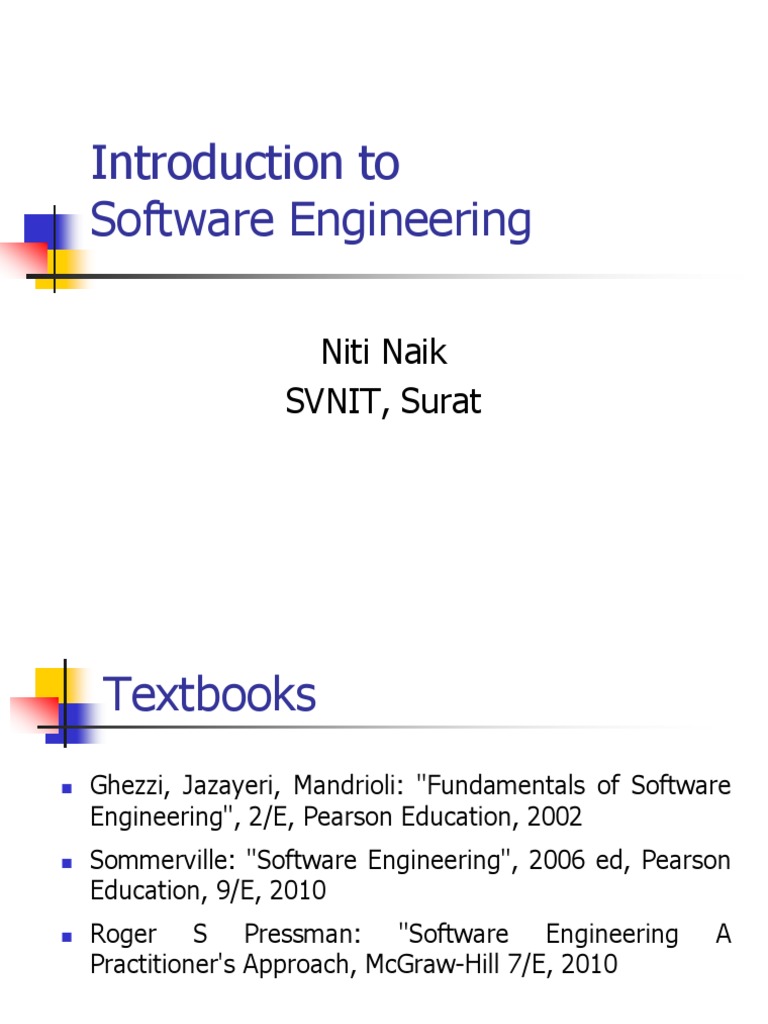 Chapter1 - Introduction | PDF | Software Quality | Software Development