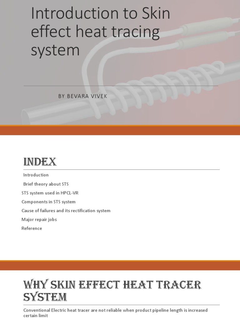 Skin Effect Heat Tracing Overview | PDF | Vacuum Tube | Transformer