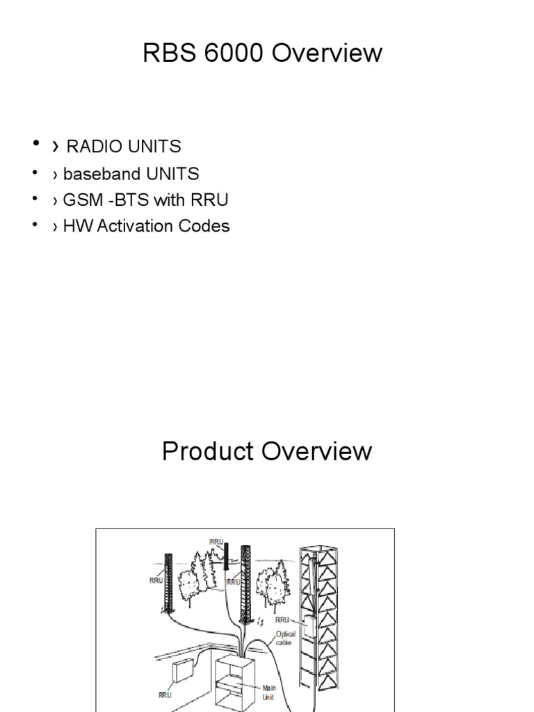 Rbs 6000 | PDF | Radio | Power Supply