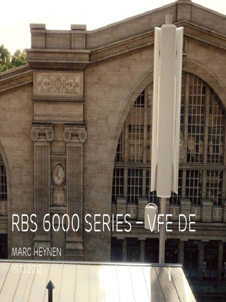 RBS6000 Series Overview | PDF | Gsm | Lte (Telecommunication)