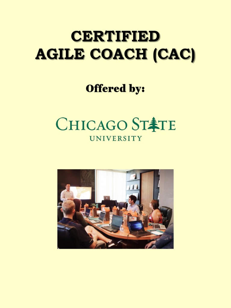 CAC - Agile Certification Brochure | PDF | Agile Software Development | Mentorship