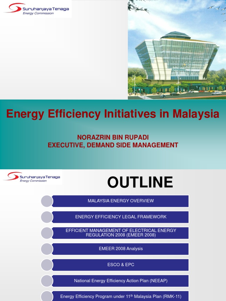 ST - Energy Efficiency Initiatives Overview by Energy Commission | PDF ...