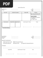 Form Keluar Masuk Barang | PDF