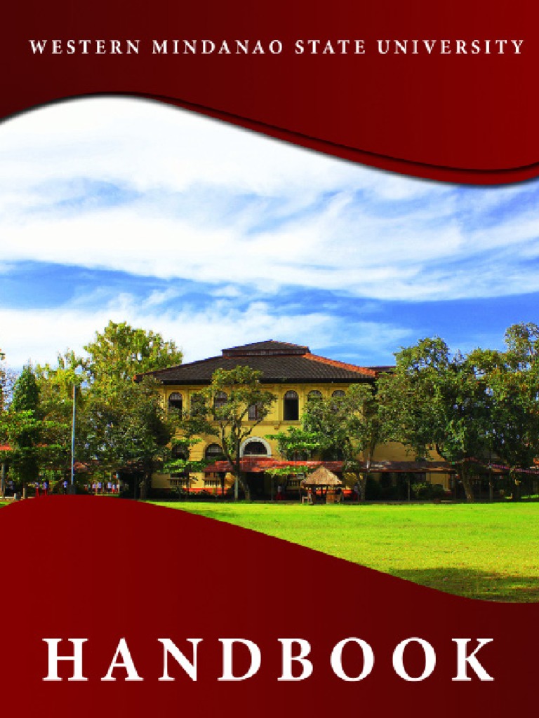 WMSU Student Handbook Policies and Procedures | PDF | Academia | Learning