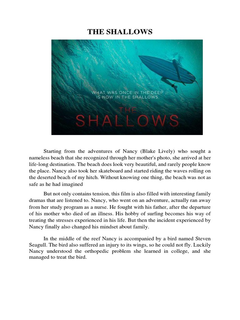 The Shallows | PDF | Art | Poetry