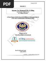 Final Project Report On Tax Planning PDF | PDF | Income Tax In India ...