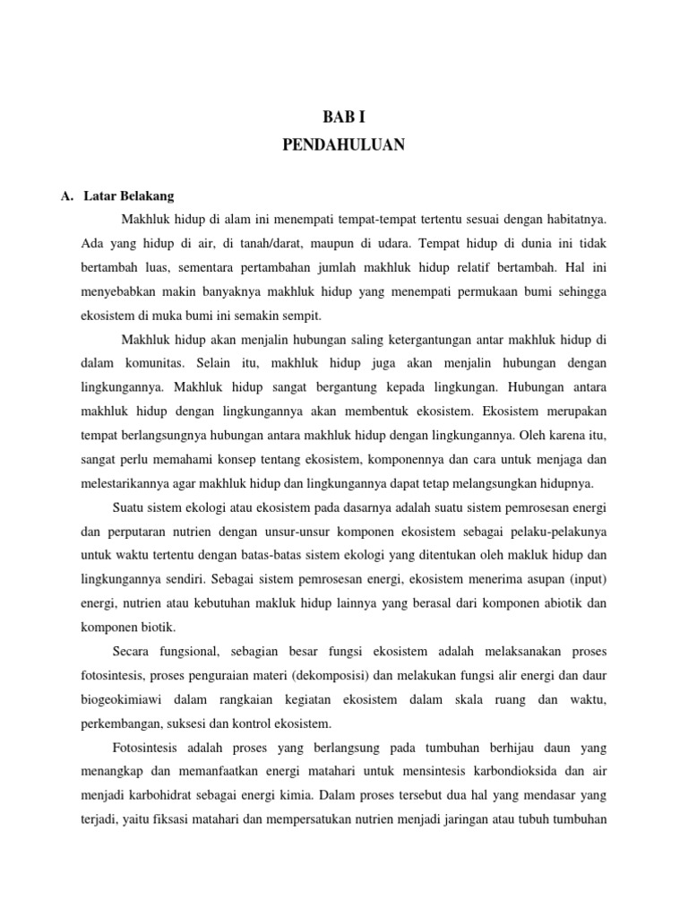 Struktur Dan Fungsi Ekosistem | PDF | Teknologi & Rekayasa