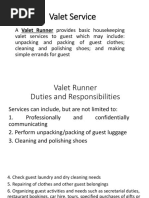 Housekeeping Script | PDF