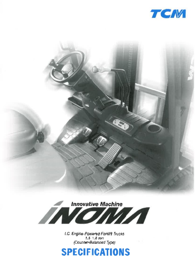 TCM 1,5-1,8 Tons Spec | PDF