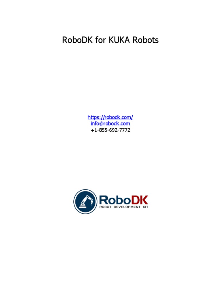 Connect Kuka Robots With RoboDK | PDF | Microsoft Windows | Usb