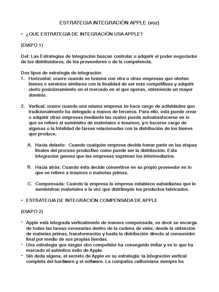 Estrategia Apple | PDF | Apple Inc. | Ios