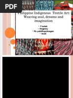 Pisyabit and Dagmay Textile | PDF