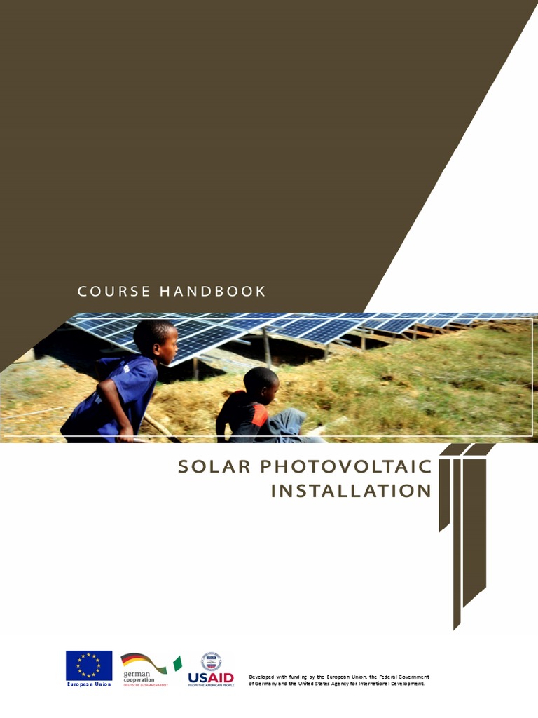 Solar PV Installation - Training Handbook 2017 | PDF | Watt | Personal ...