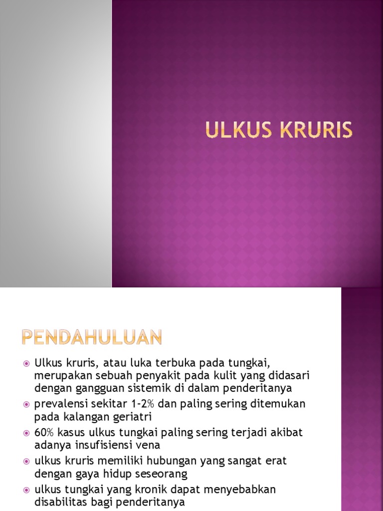 Ulkus Kruris | PDF