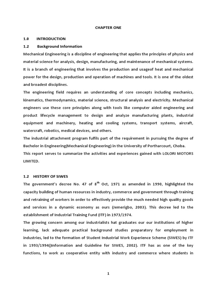 IT Report in General Servicing and Maintenance of Automobile Vehicle ...