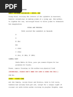 Rizal Short Film Script Draft | PDF